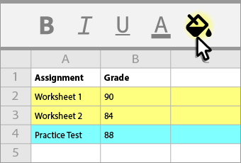 Typing Lessons | Formatting Cells - Typing.com
